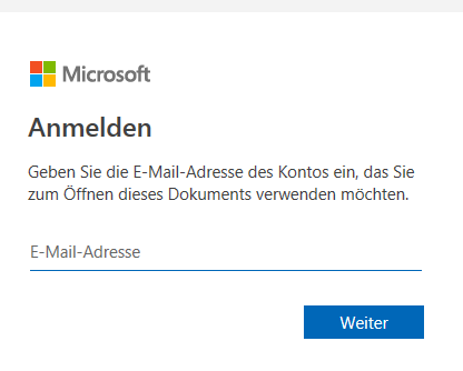 Obwohl ich in Office angemeldet bin, kommt ein Anmeldefenster ...
