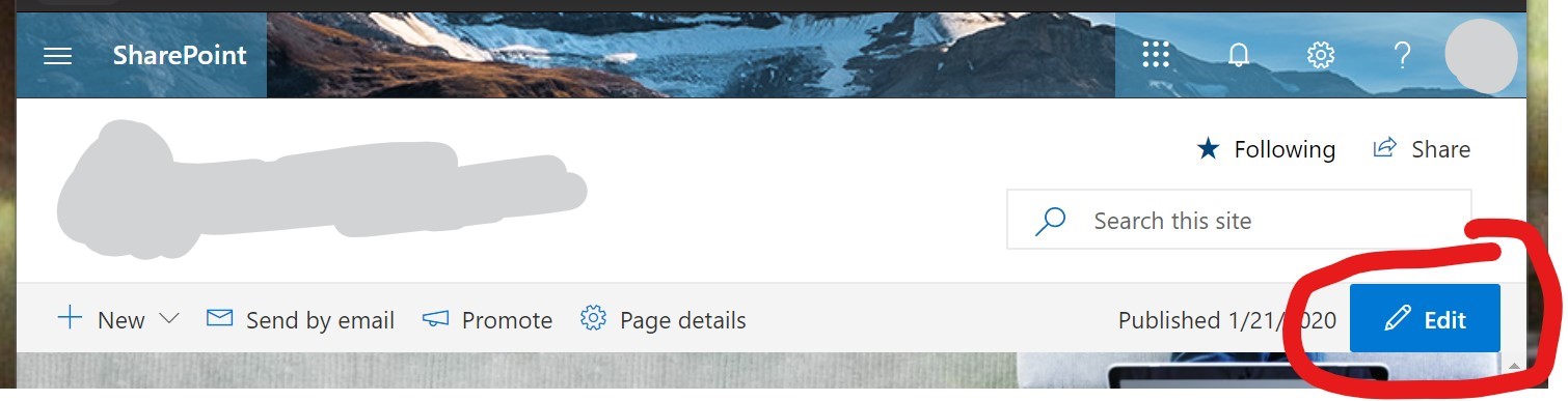 SharePoint Republish Button Disappearing - Microsoft Q&A