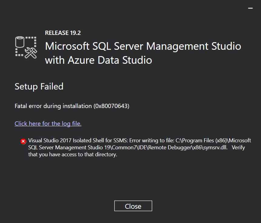 How i can fix this error. - Microsoft Q&A