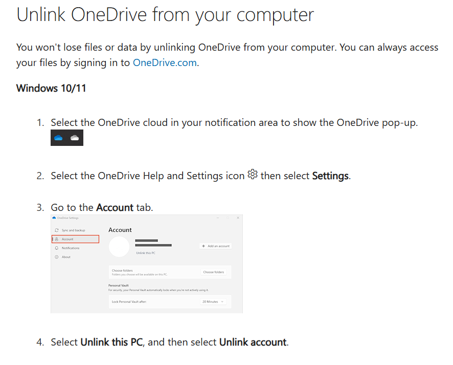I want my files on my pc and out of one drive, how can i do this ...