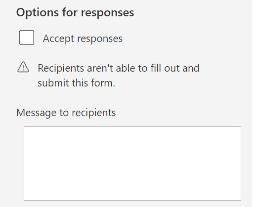 Is there a way around Microsoft forms timing out? - Microsoft Q&A