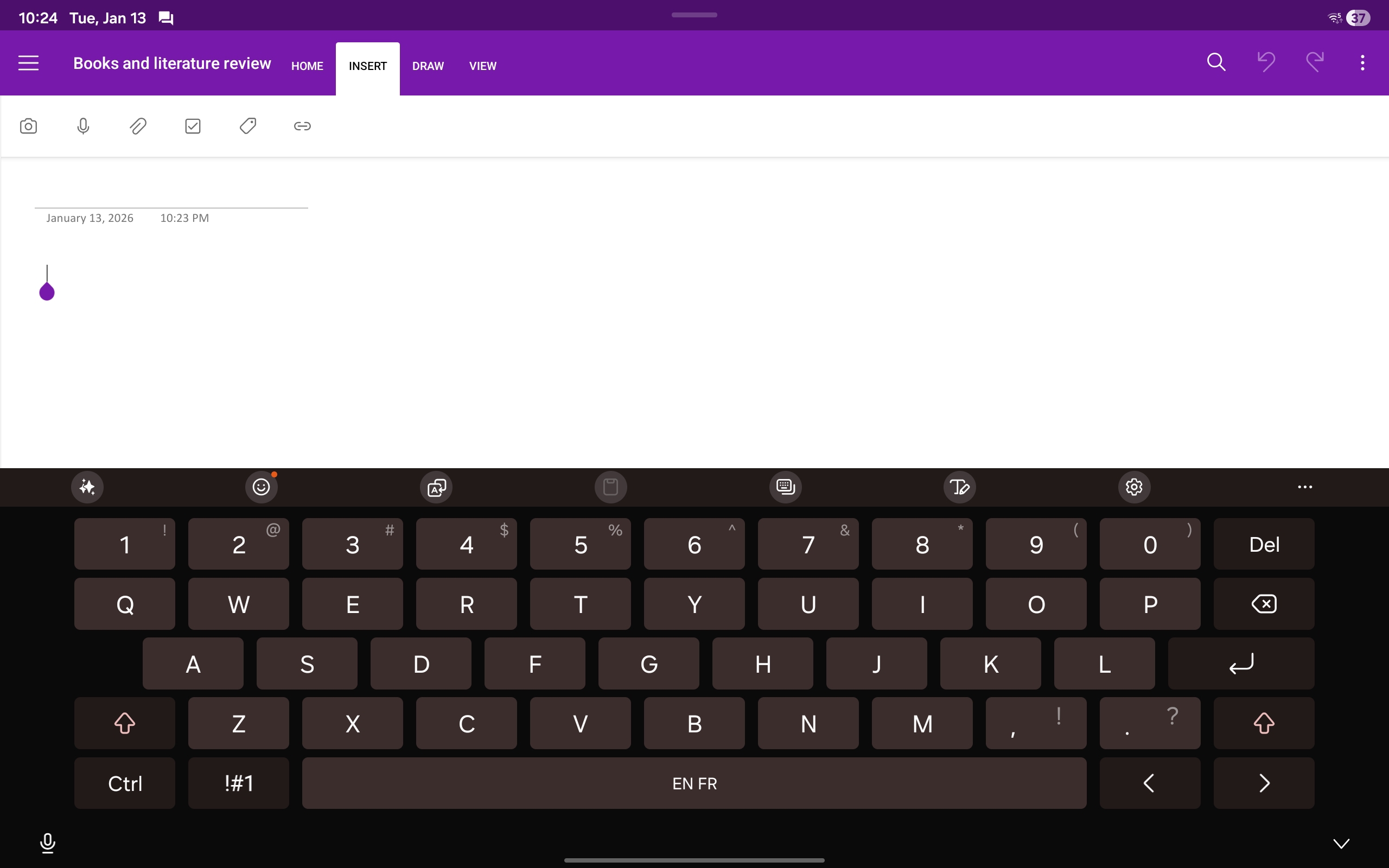 How to insert images, files, audio recordings and tables in OneNote on ...