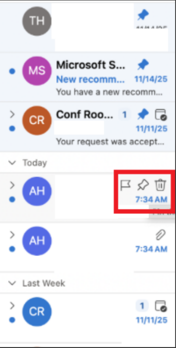 When I upgraded to the new Outlook all my pins, and my ability to pin ...