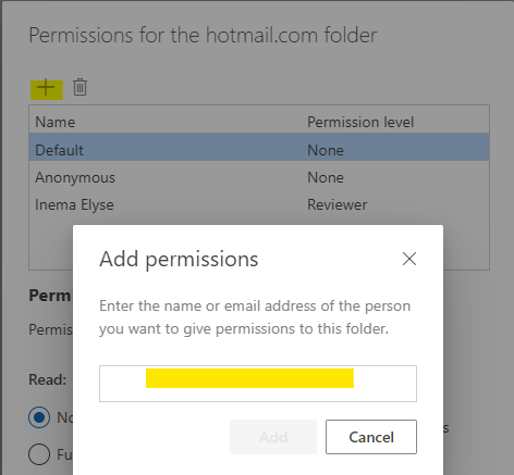 How access shared folder in other users outlook ? - Microsoft Q&A