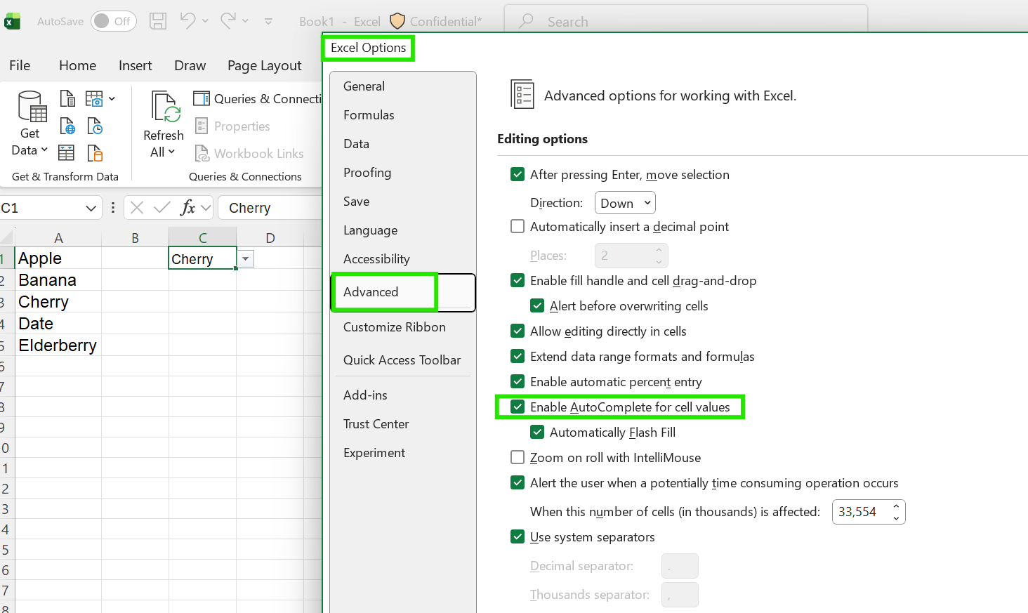 my items in the drop down do not populate when I start to type in the ...