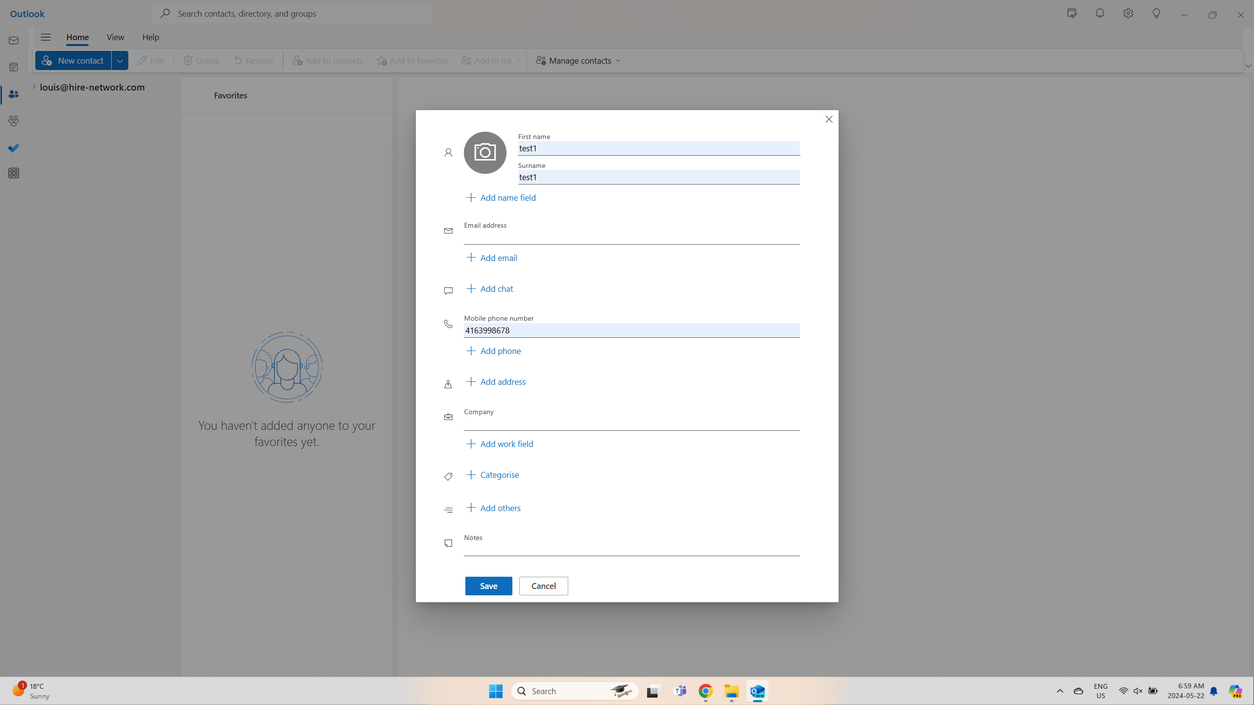 I need assistance on how to format the phone numbers in the new Outlook ...