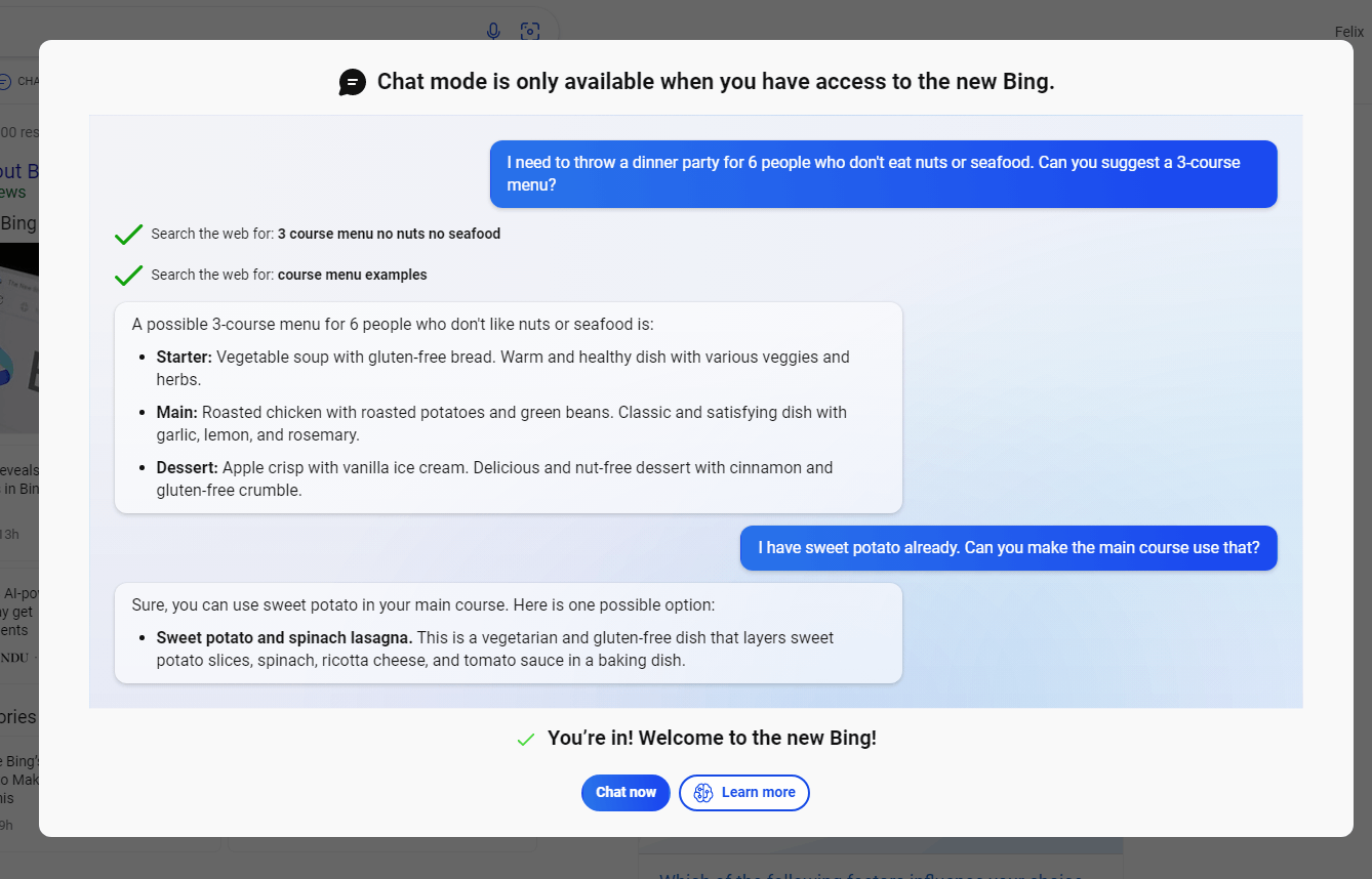 Bing Sidebar/Discover option not working? Also Bing AI isn't working ...