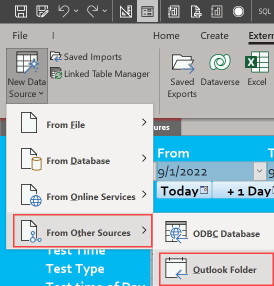 export multiple subfolders from outlook to access - Microsoft Q&A