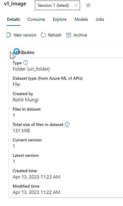 How to Create File based data set for Image Classification in Azure ML Designer - Microsoft Q&A