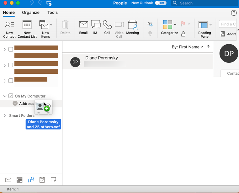 No address book on Mac Ventura - Microsoft Q&A