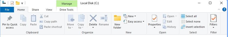 How can I get back the Menu Bar in Windows File Explorer? It was ...