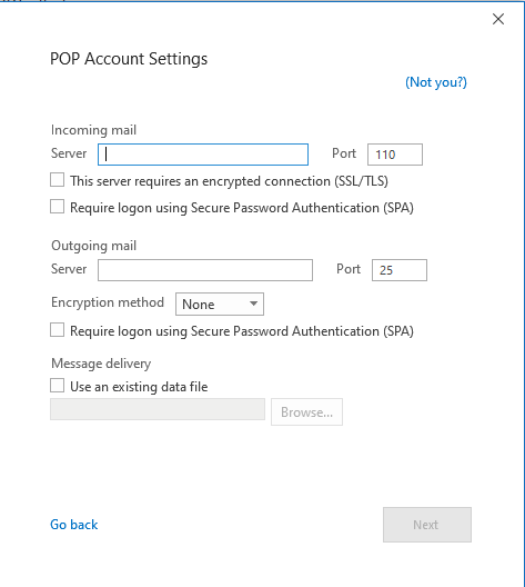 @btconnect.com email settings in outlook 365 - Microsoft Q&A