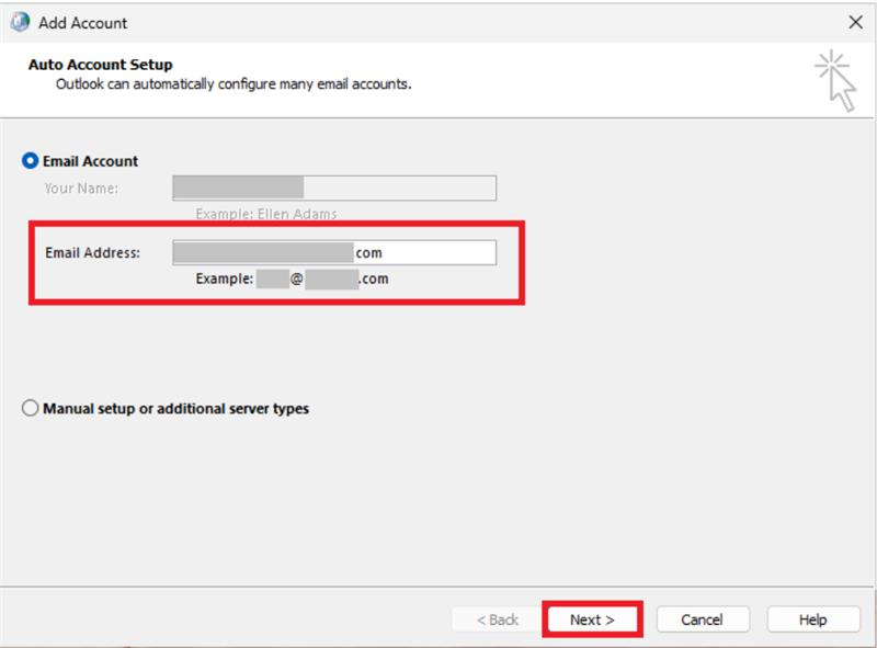Why won't Outlook Classic let me " try a different account" to activate ...