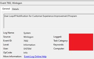 My account is always Logoff by "Customer Experience Improvement Program" CEIP - Microsoft Q&A