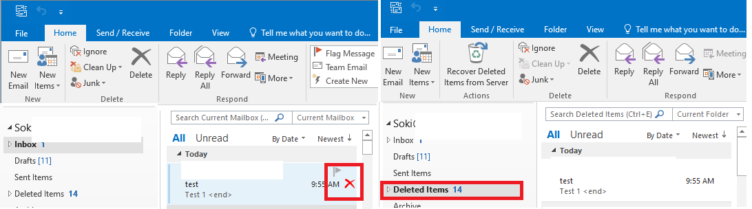 Trash vs Deleted Items - Microsoft Q&A