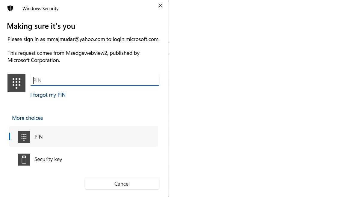Sign-In Option for OneDrive Personal Vault - Microsoft Q&A