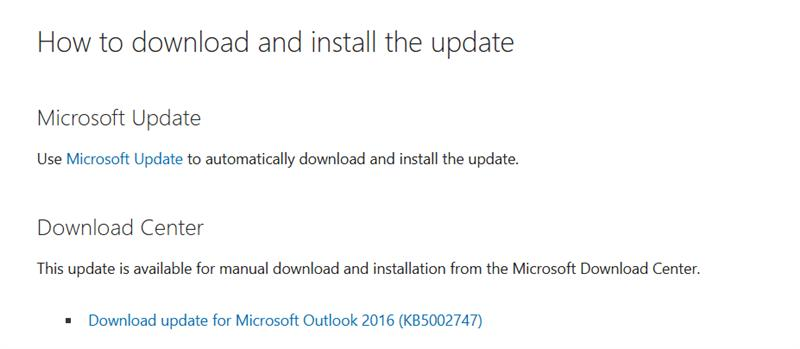 Need to Update Outlook account - 微軟問答