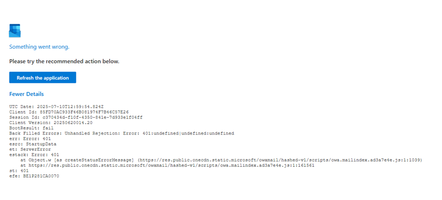 Unable to log in Hotmail account - Microsoft Q&A