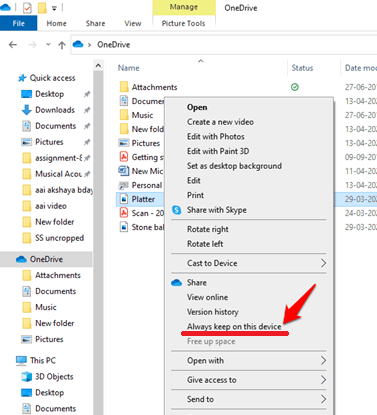 I cannot open my files as it keeps saying make sure one drive is ...