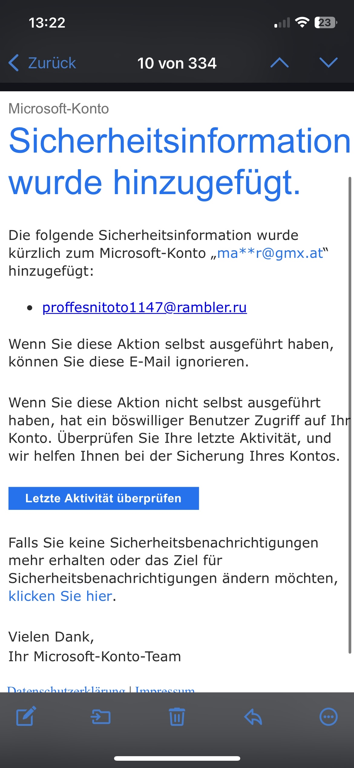 ACCOUNT HACKED - Microsoft Q&A