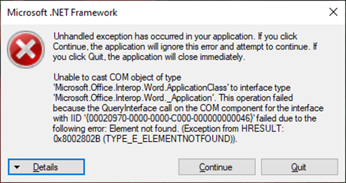 Updating Access Runtime corrupts registry entries need by Microsoft ...