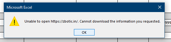 How to stop Excel to check link before opening - Microsoft Q&A