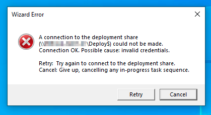 LiteTouch/MDT Oddity - Microsoft Q&A