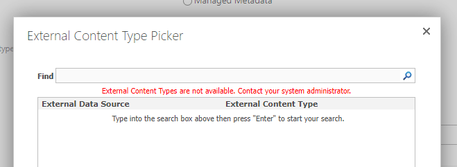 How to set up Sharepoint List External Data Column Type - Microsoft Q&A