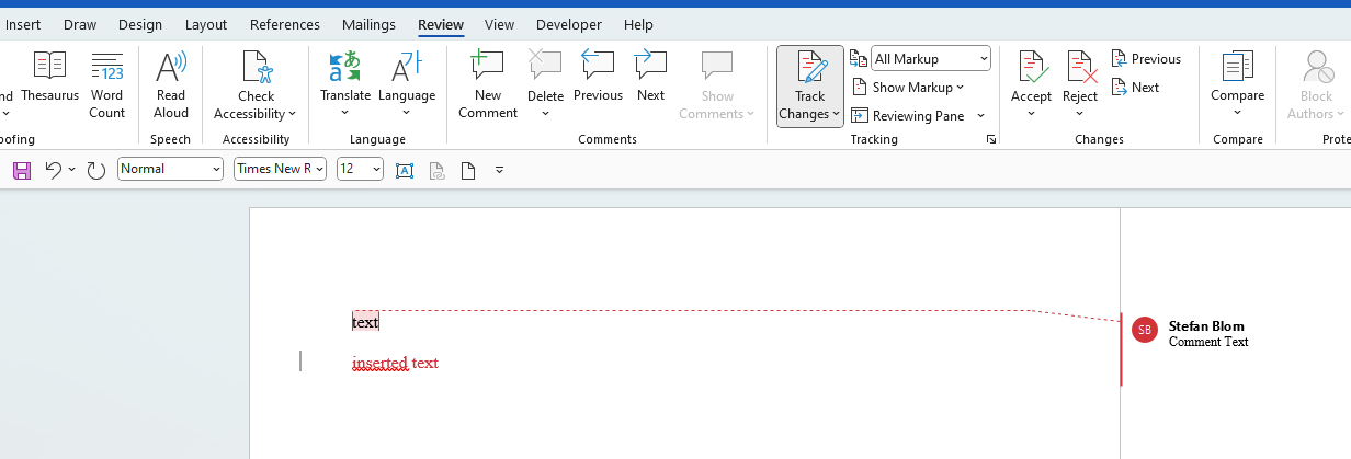 Print Tracked Changes, Not Comments - Microsoft Q&A