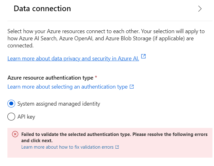 How can I get past authentication type error when adding a datasource ... How can I get past authentication type error when adding a datasource ...