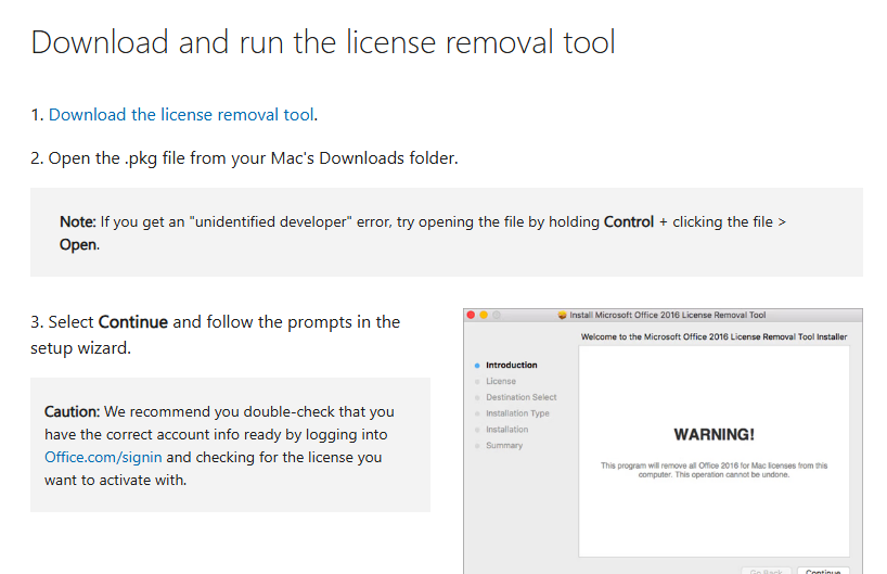 How can I log on to my Microsoft office when an existing account is ...