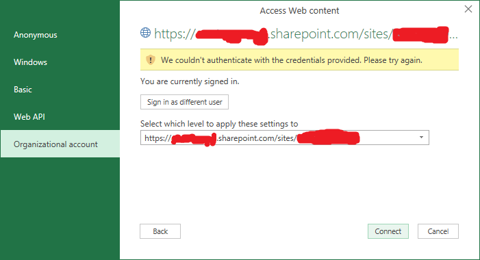 Get Data into Excel from SharePoint List - Microsoft Q&A
