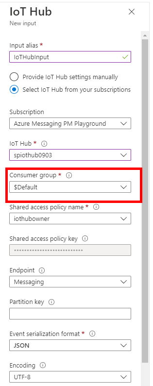 Stream Analytics Job Within The Private Subnet Is Not Reading Input From Iot Hub On The Same