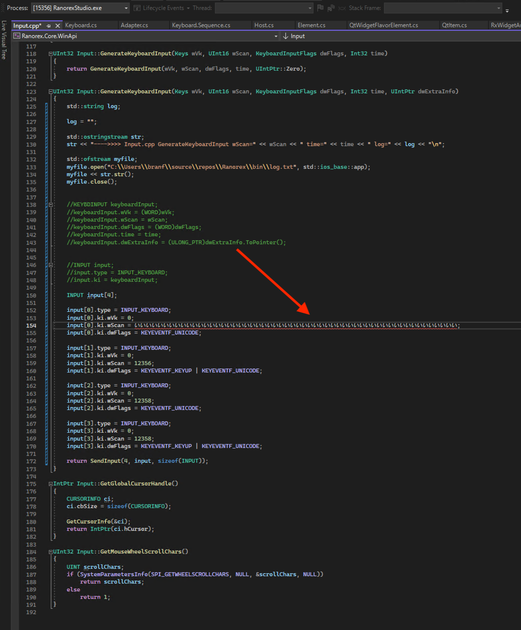 We identify the issue on SendInput() method on win Api for windows 11 operating system ...