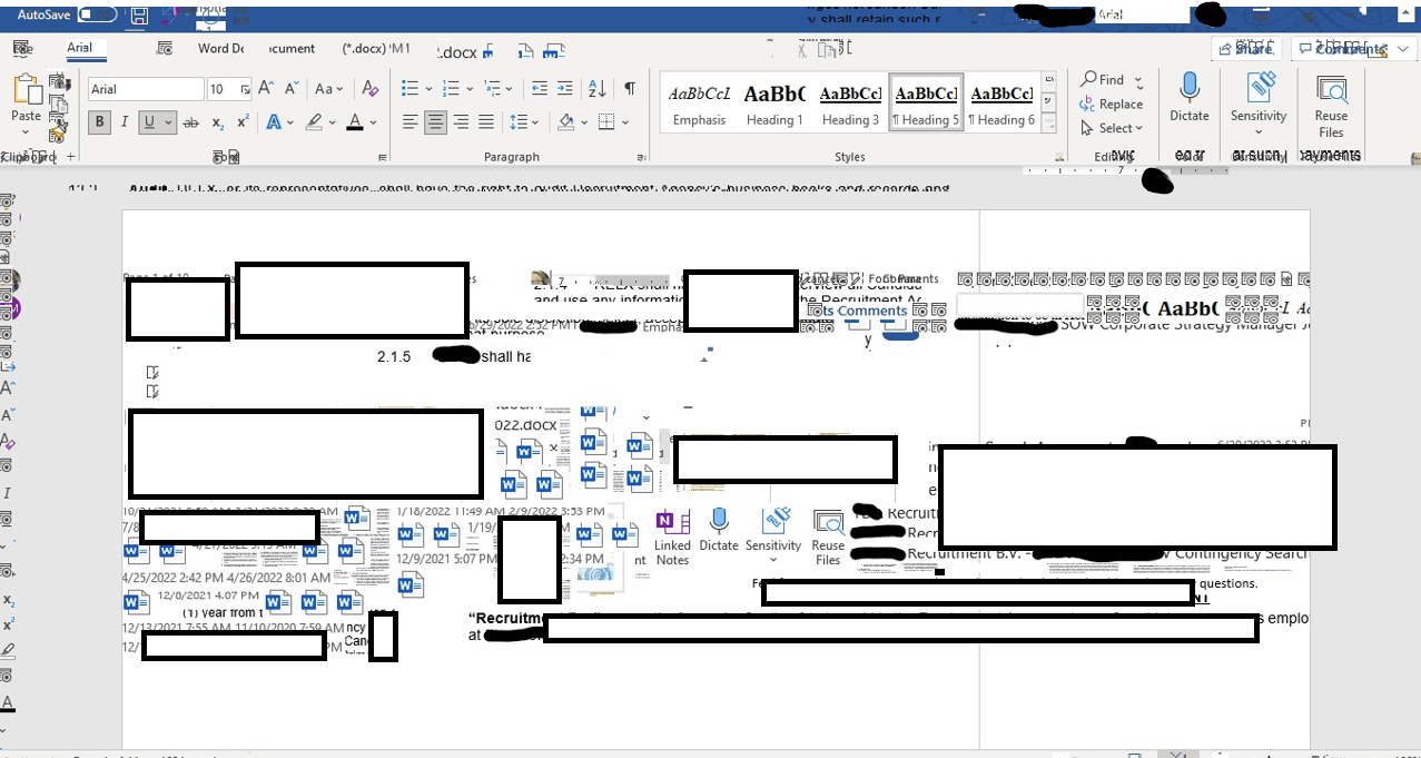 Word templates open perfect, then become corrupted - Microsoft Q&A