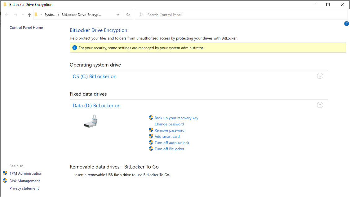 What is this exclamation mark in yellow circle on my d drive? Help plz ...
