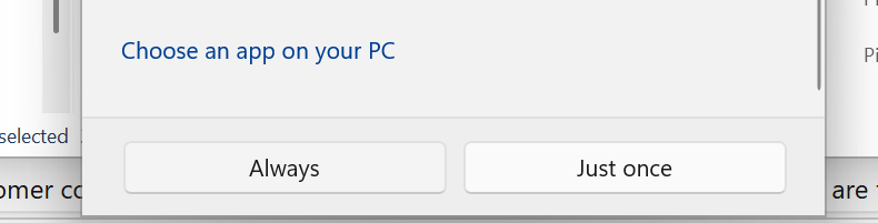 Default Apps no longer supports my file types for various programs ...
