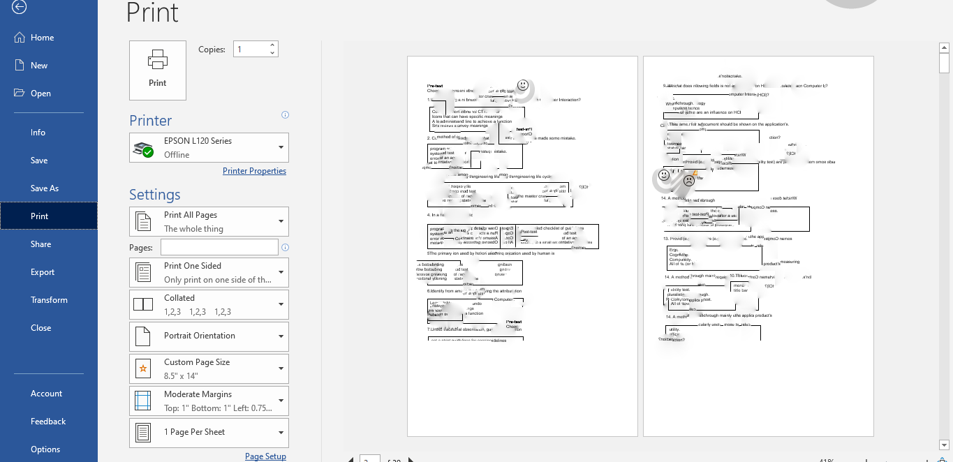 How to change in legal size (Word for Windows) - Microsoft Q&A