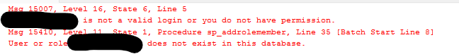 I cannot add user to database/cannot add new databases through 3rd ... I cannot add user to database/cannot add new databases through 3rd ...