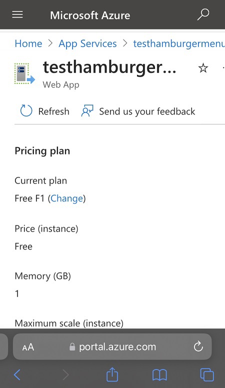 How can I access Scale Out (App Service Plan) from mobile? - Microsoft Q&A