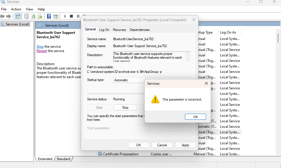 Win11 bluetooth cannot find/connect bluetooth device. - Microsoft Q&A