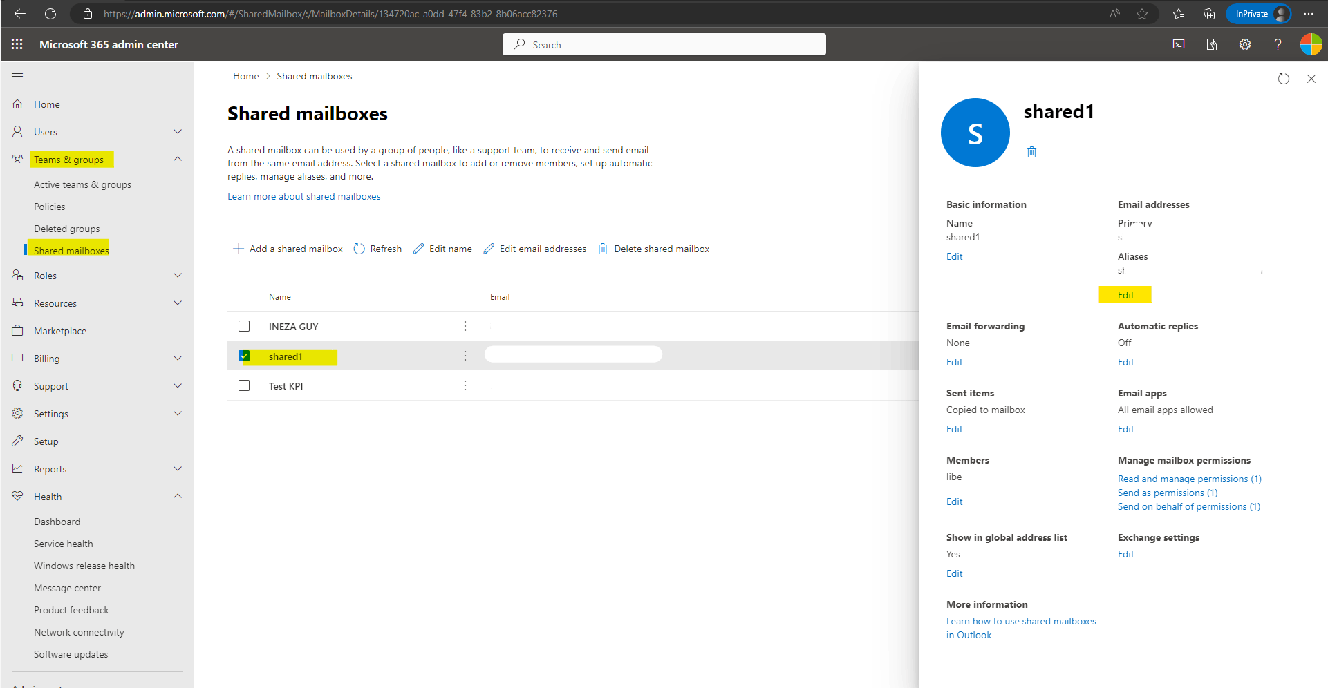 How do you change the user ID of a shared mailbox in Exchange ...