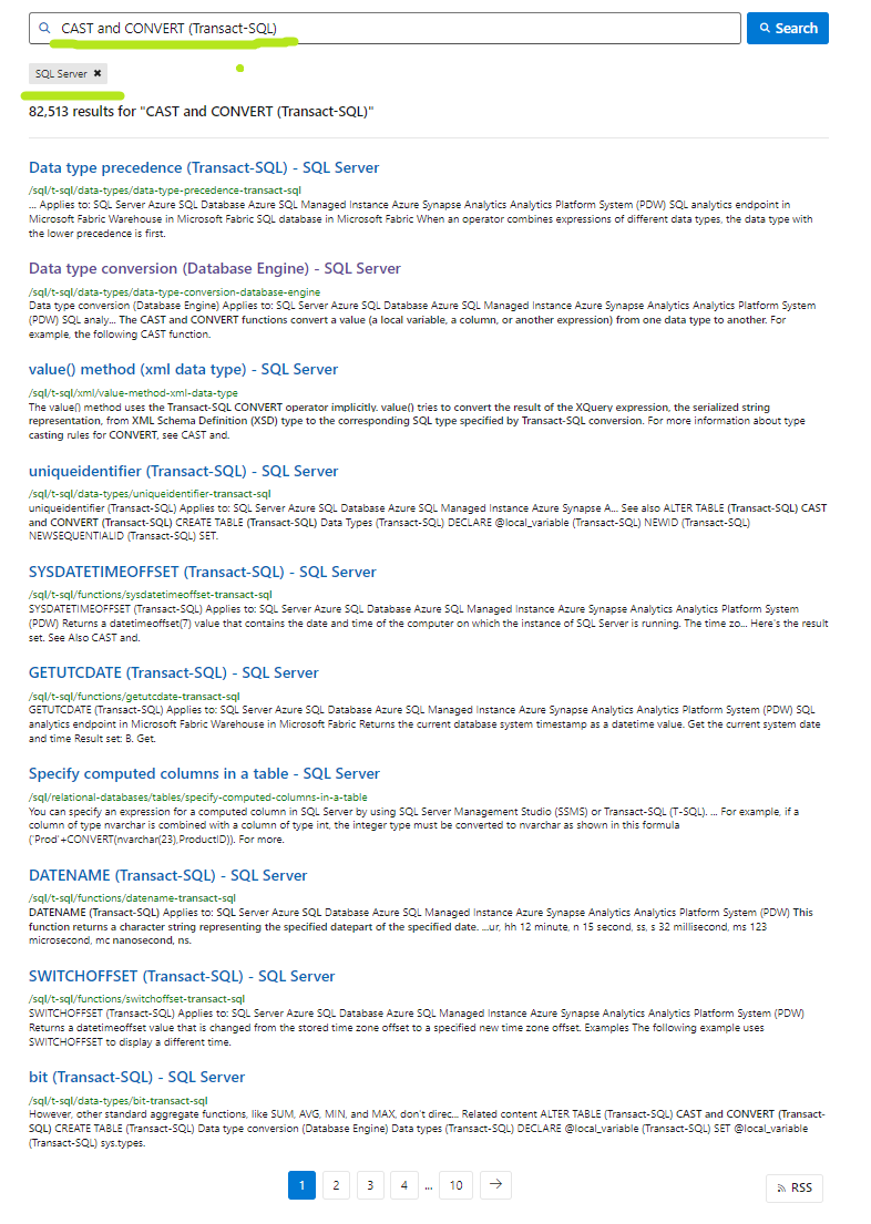 How to instrument Microsoft Learn Search instrument to get results ...
