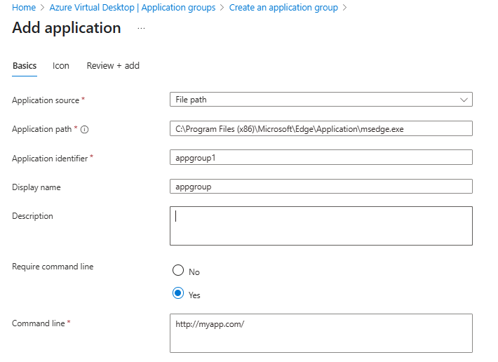 Can I publish a website (URL) as a RemoteApp in Azure Virtual Desktop ...