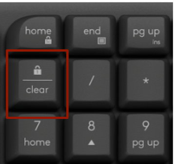 Numbers lock - Microsoft Q&A