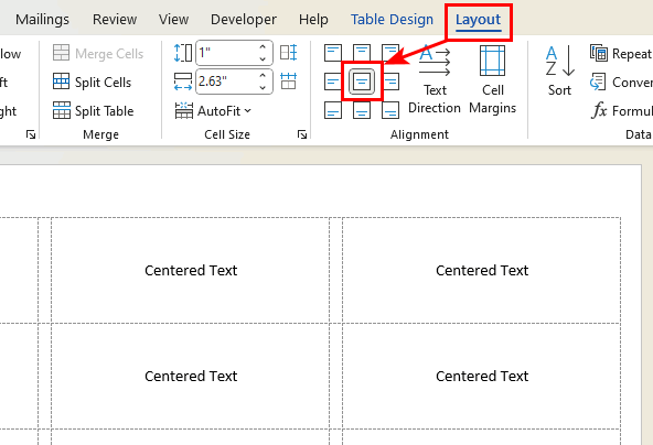 Can someone please tell me how to VERTICALLY center a file folder label ...