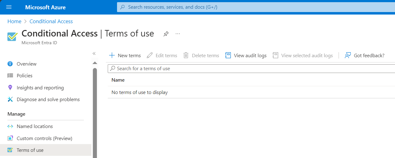 What are the use cases of "Terms of Use" In Azure AD ? What all ...
