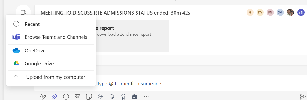 FILE NOT UPLOADING FROM GOOGLE DRIVE IN TEAMS - Microsoft Q&A