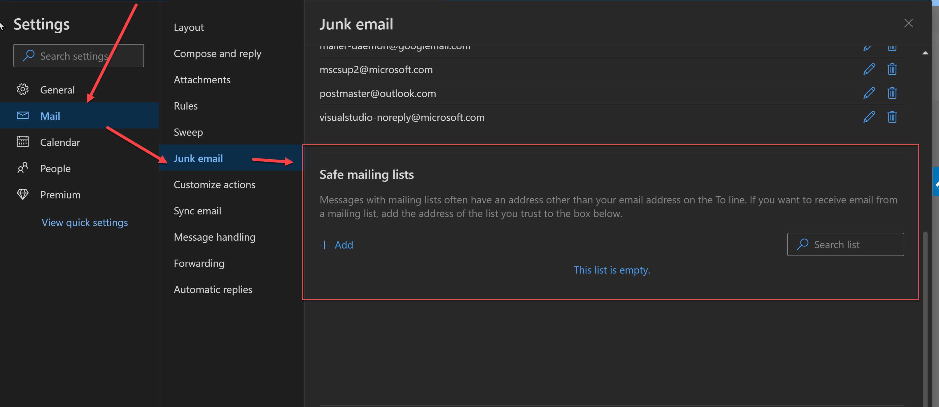 Problems with Junk mail identification of emails by Outlook - placing ...