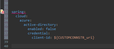 How to configure spring boot azure app linux services with connection ...